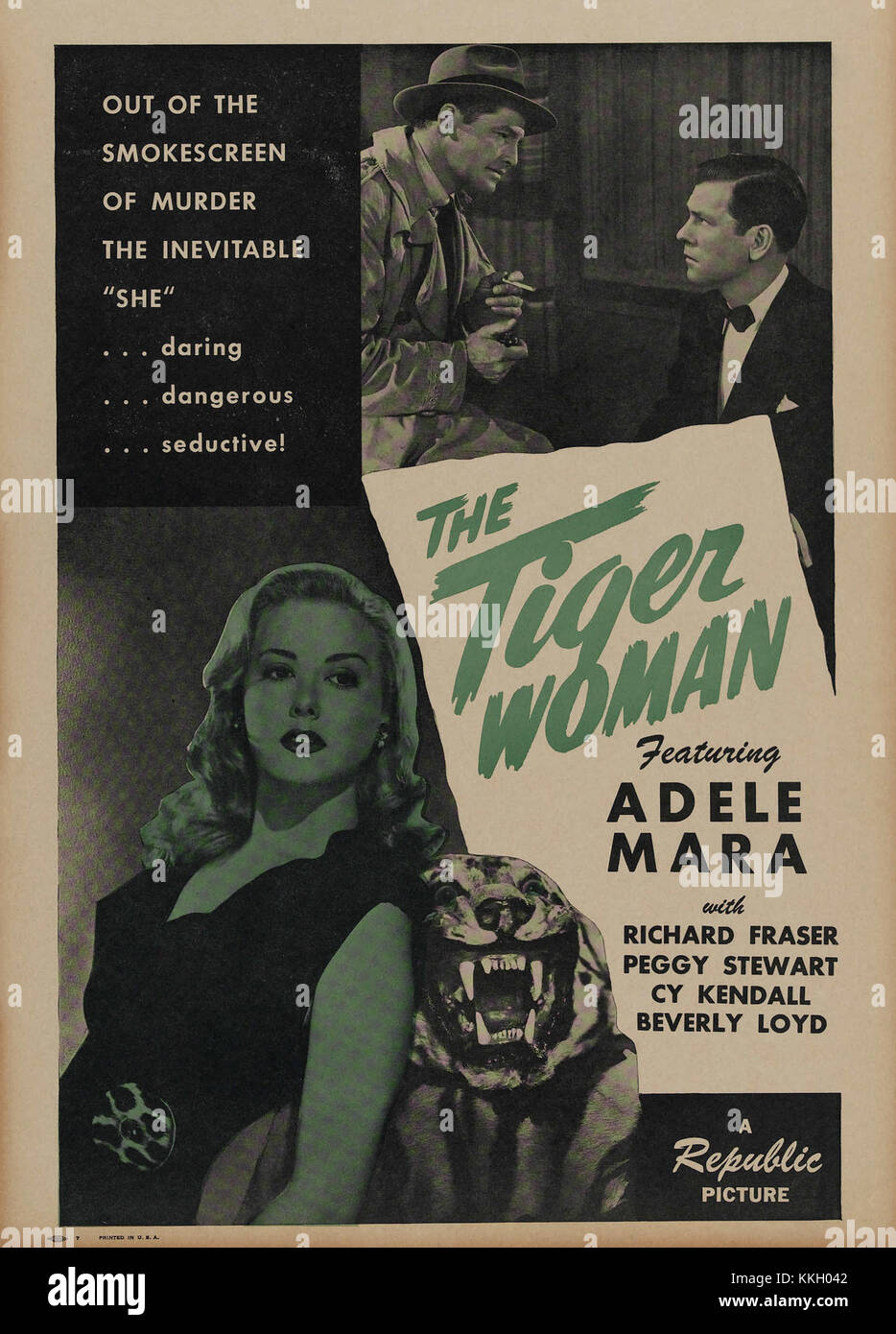 The tiger woman hi-res stock photography and images - Alamy