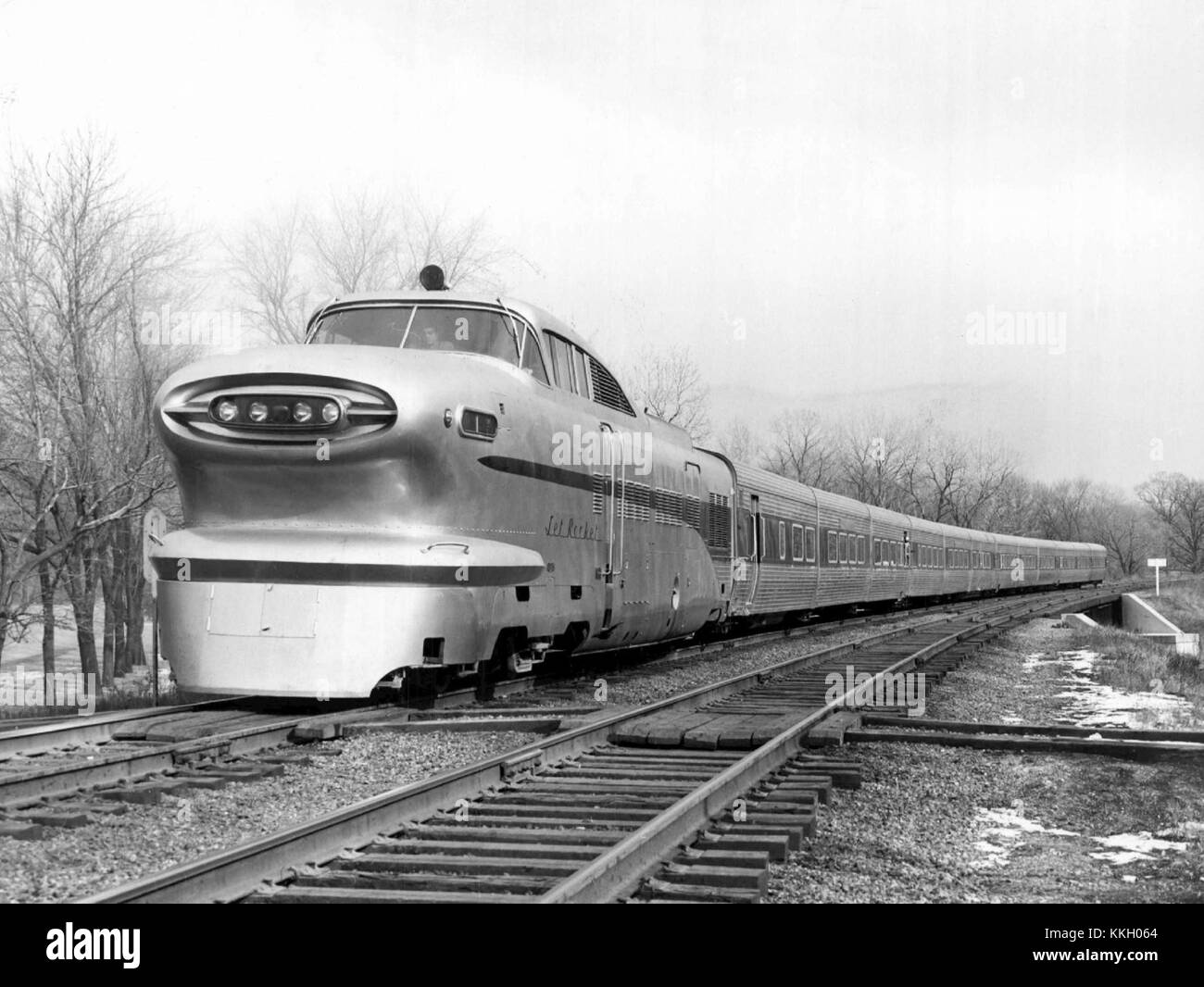 Rock Island Railroad Rock Island Jet Rocket Stock Photo - Alamy