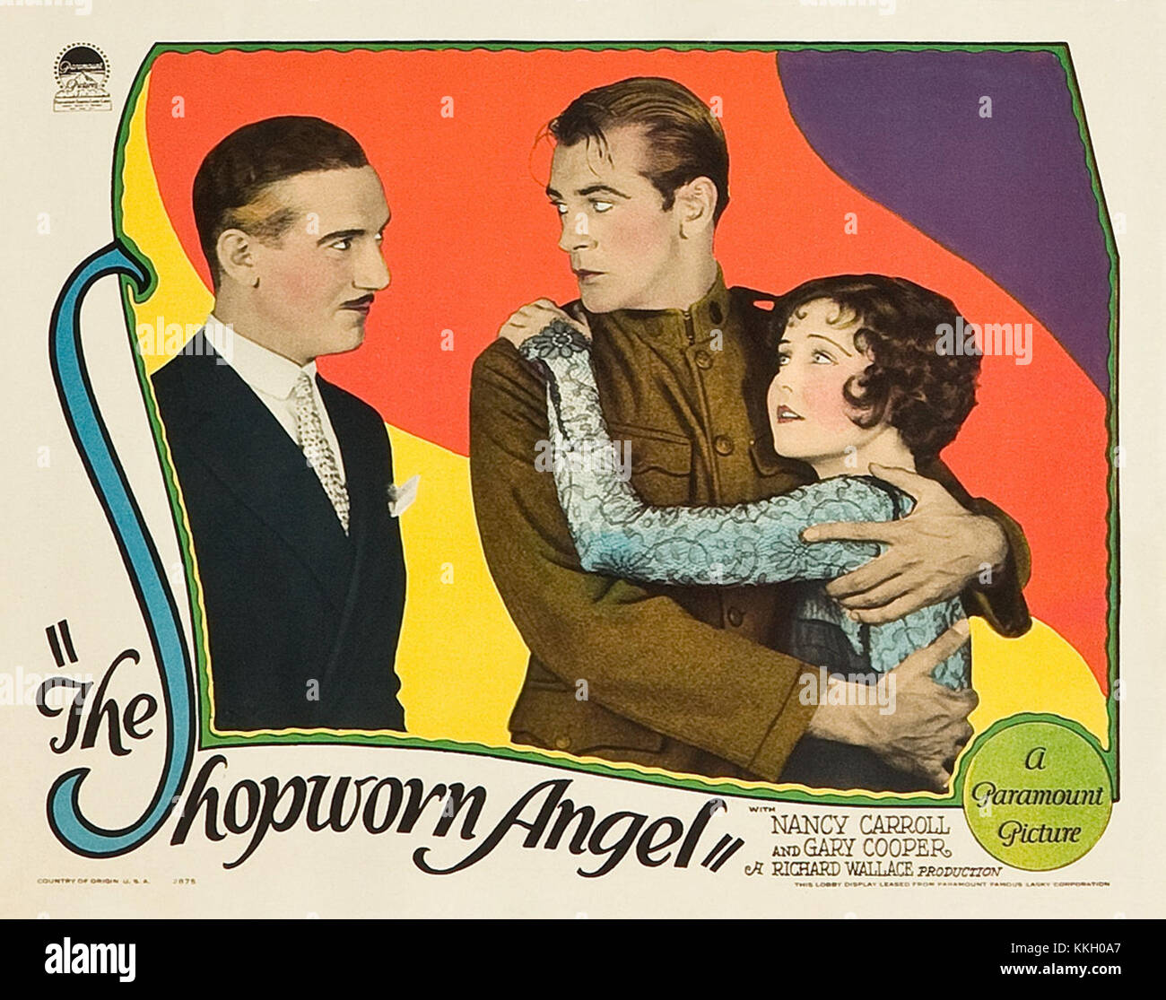 Poster of 'The Shopworn Angel', a 1928 American silent film directed by ...