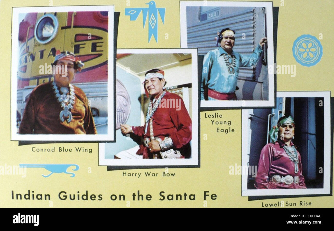 The Santa Fe Indian Guides were part of a program for boys, focused on ...