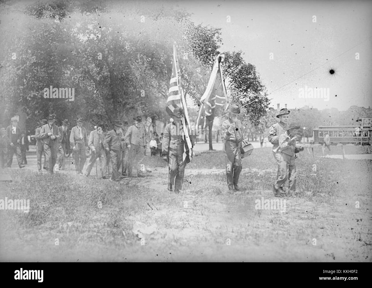 Confederate veterans Black and White Stock Photos & Images - Alamy