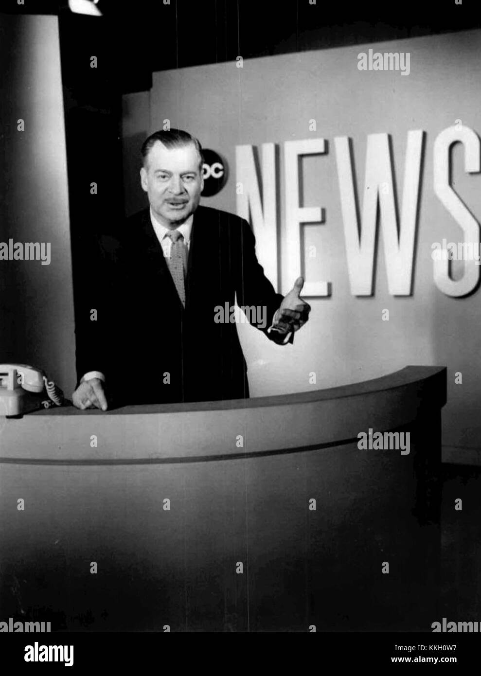 1960s news anchor hi-res stock photography and images - Alamy