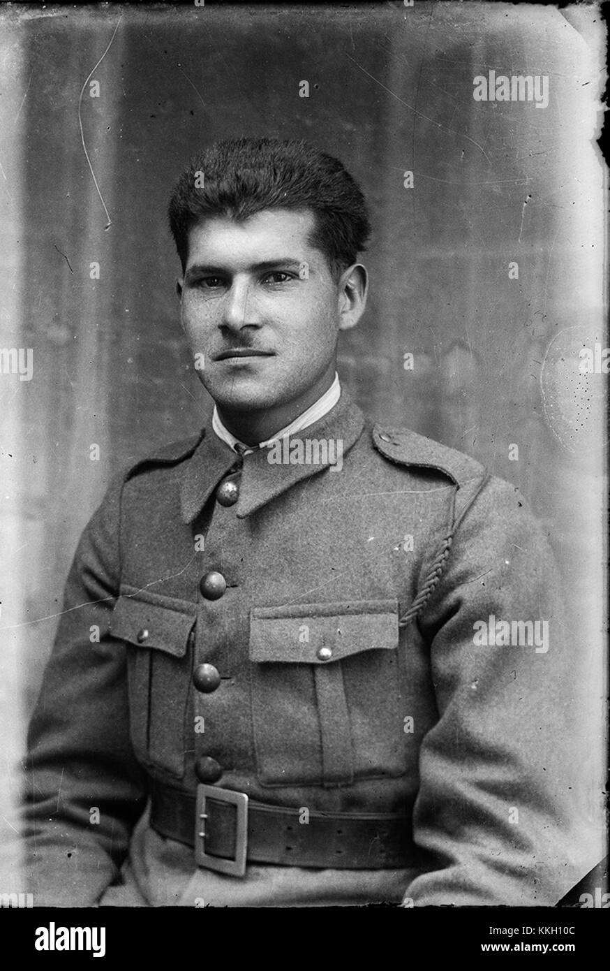 This image features two portraits, likely from an artistic collection ...