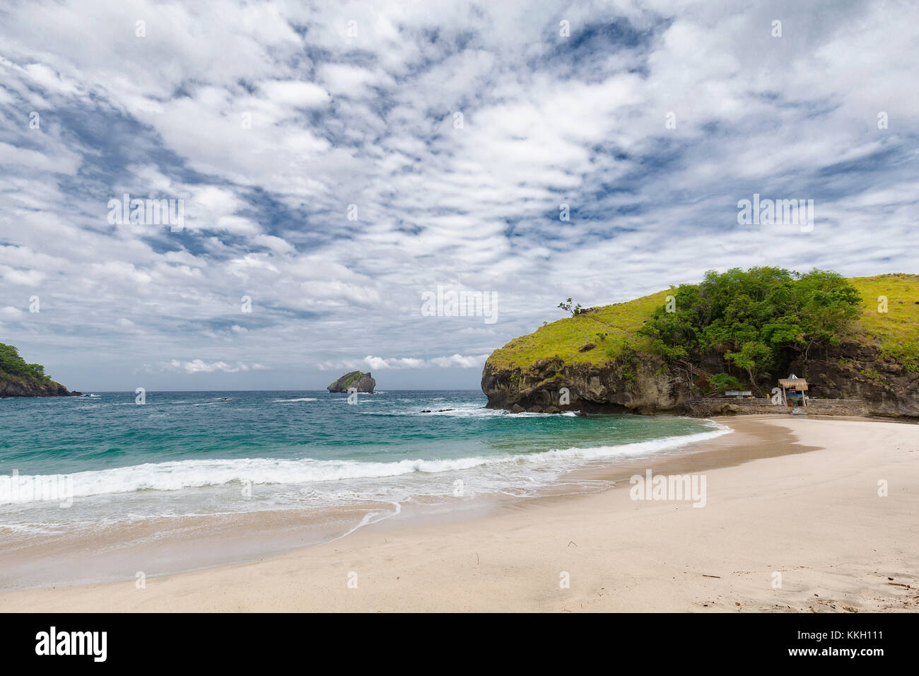 View of Koka Beach in Flores, Indonesia Stock Photo - Alamy