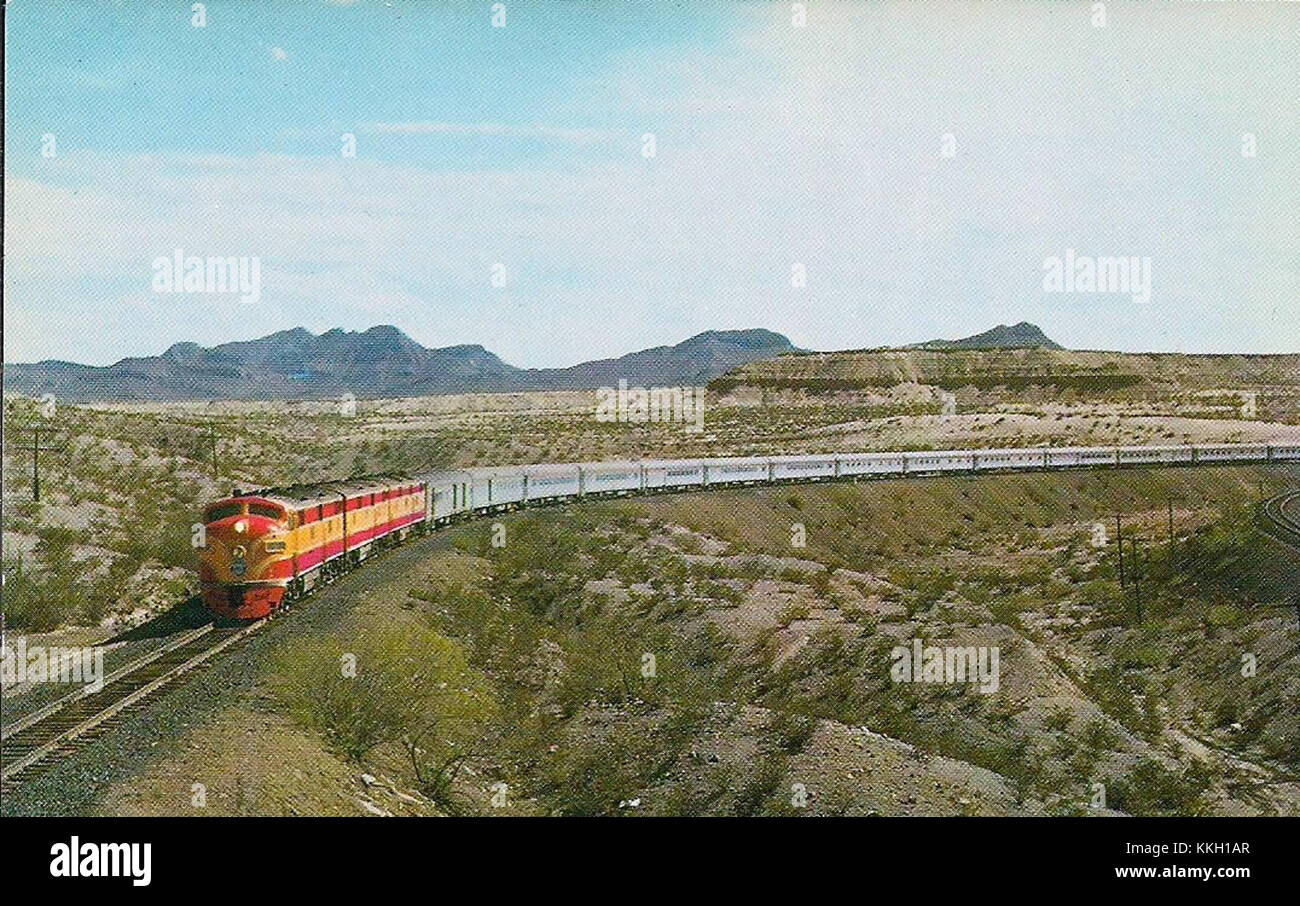 The Sunset Limited is a passenger train operated by Amtrak, using EMD ...