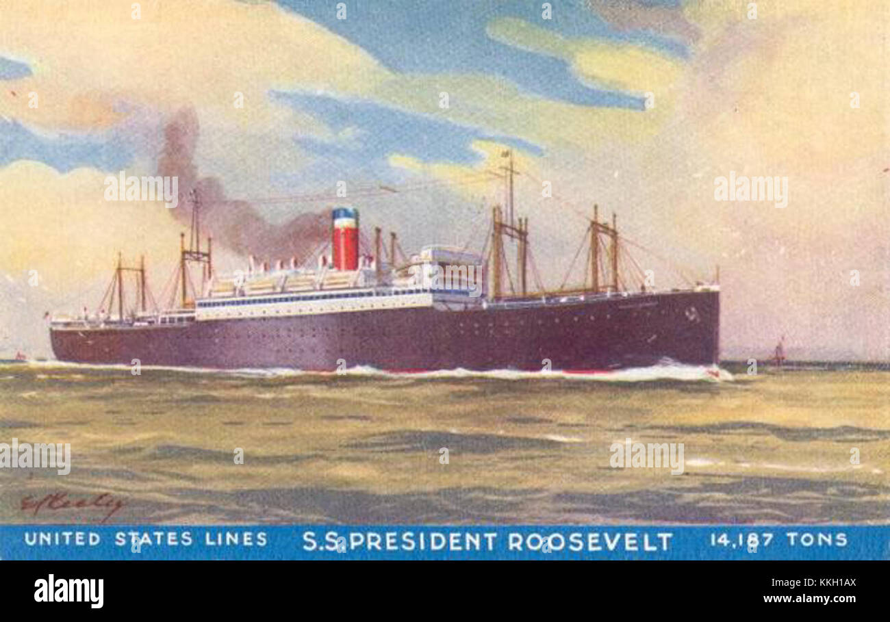 Ss president roosevelt hi-res stock photography and images - Alamy