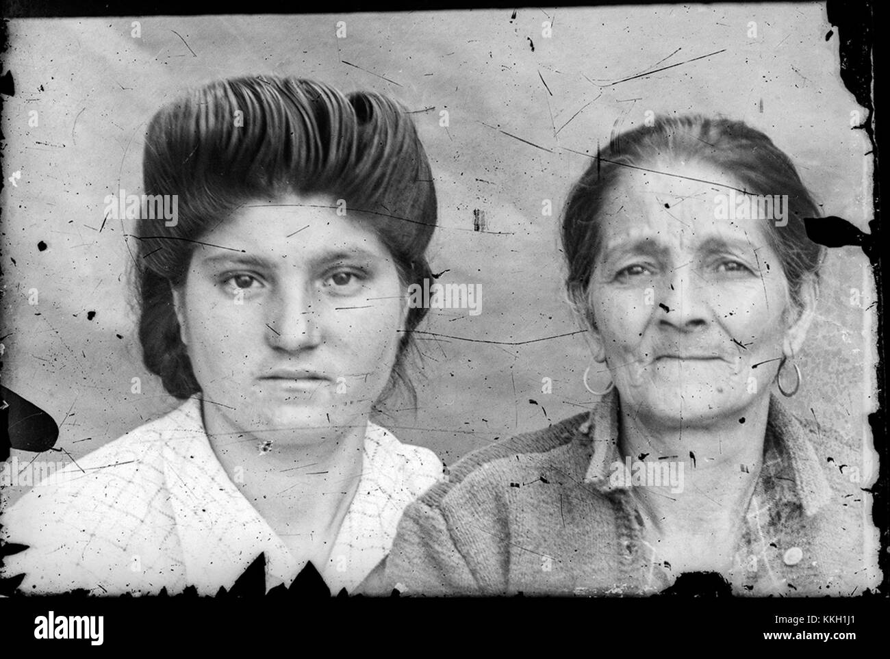 This image captures two portraits from 2013, showcasing the fine ...