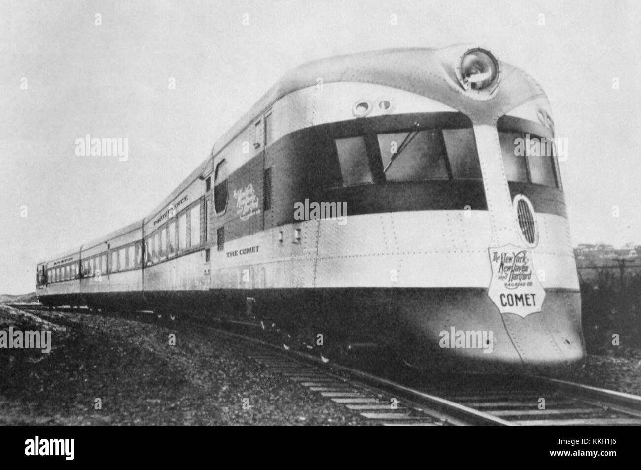The New Haven Comet was a passenger train that operated in 1935 ...