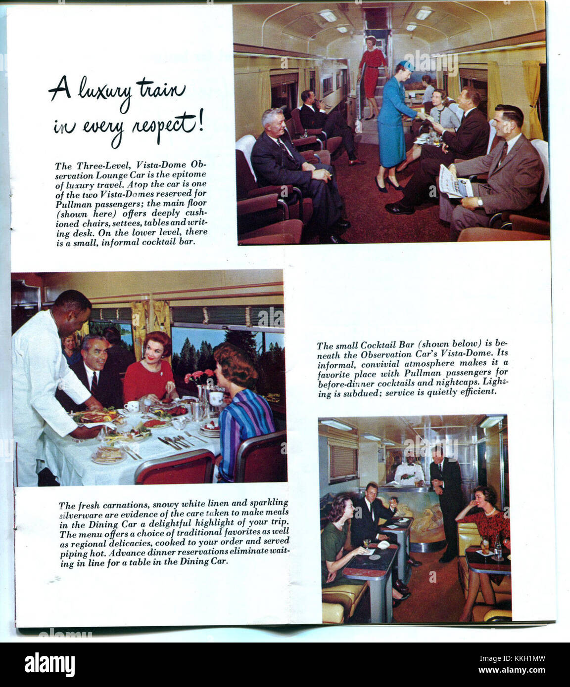 1950s train travel hi-res stock photography and images - Alamy