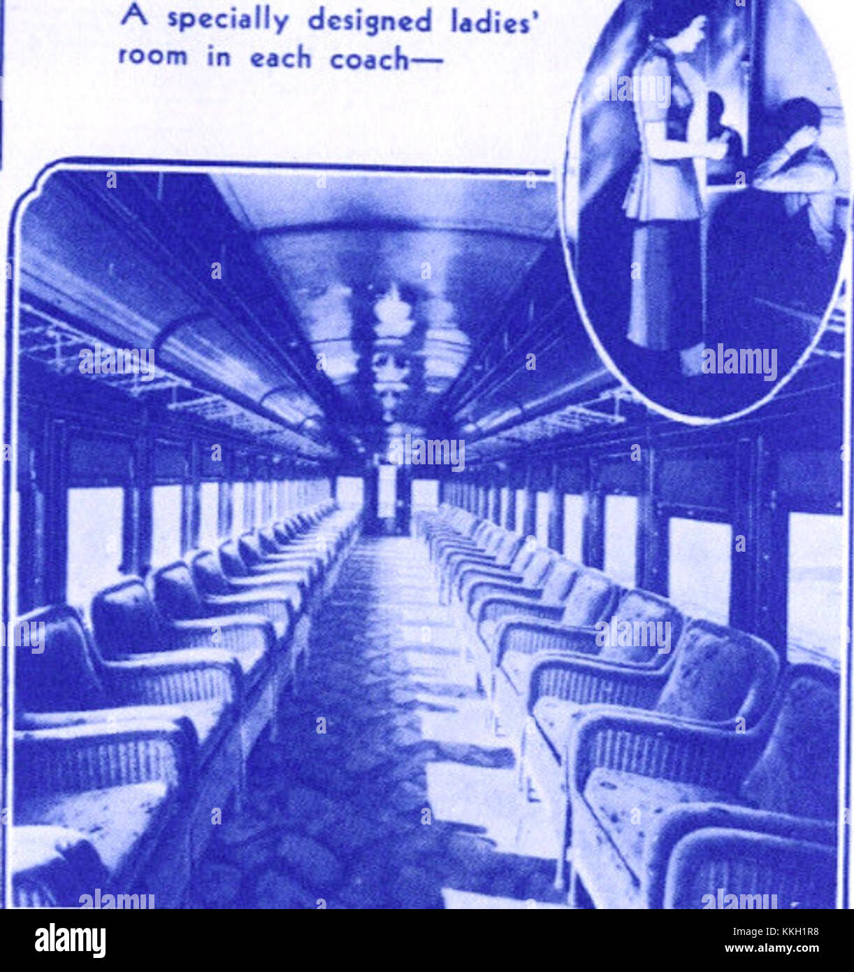 1930s train interior hi-res stock photography and images - Alamy