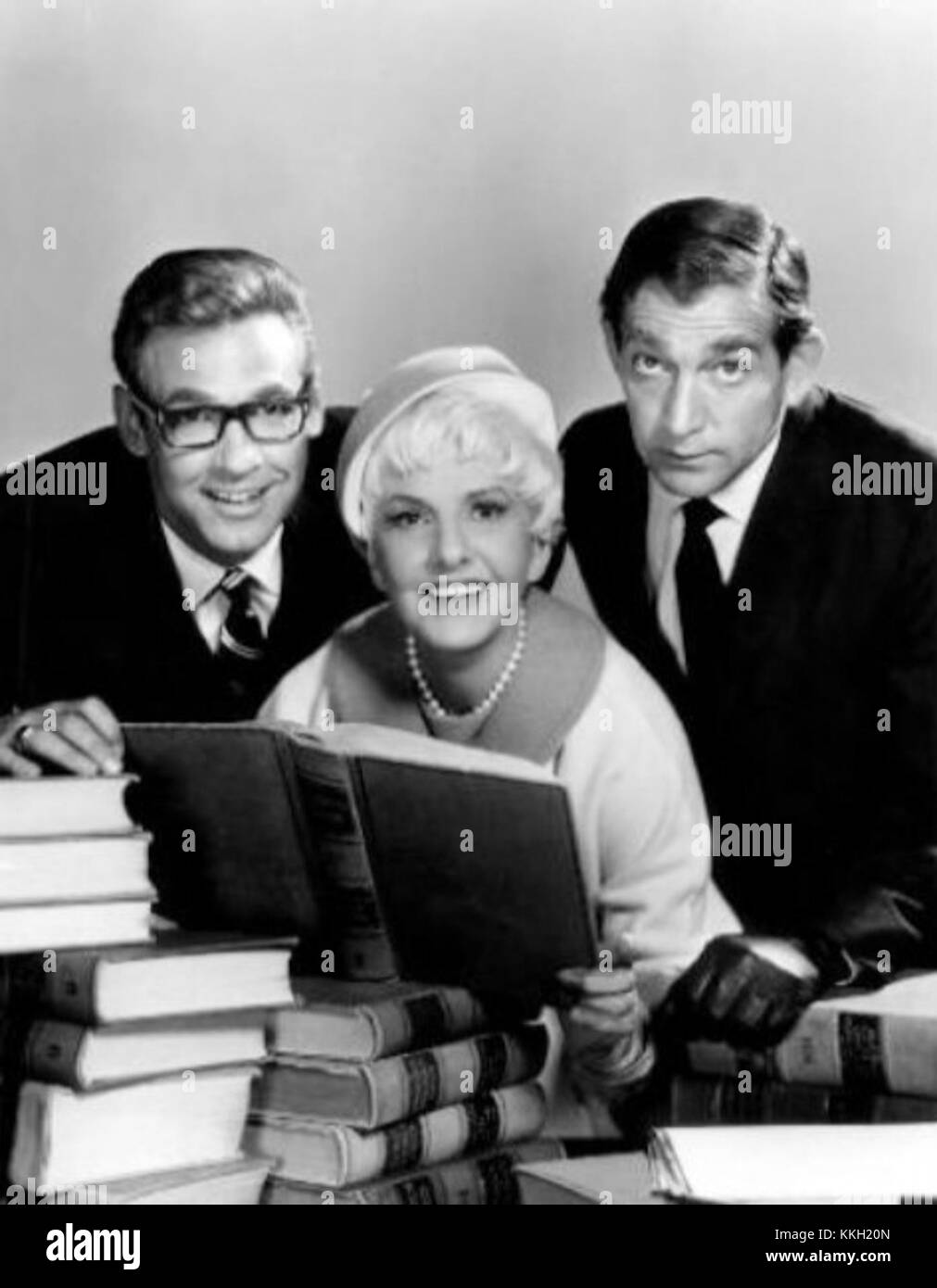 The cast of the Jean Arthur Show, a popular television program ...