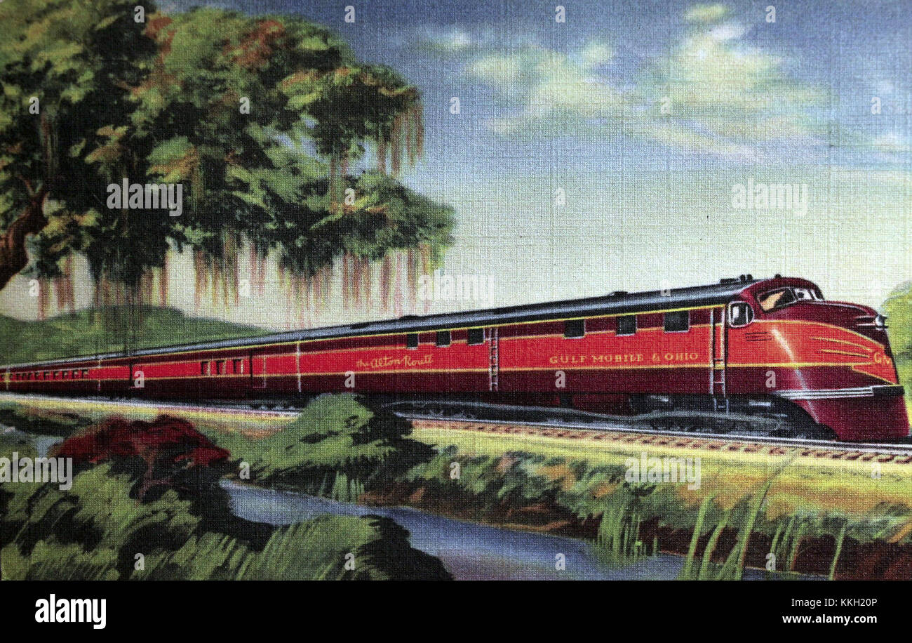 The Gulf, Mobile, and Ohio Railroad (GM&O) The Rebel was a passenger train operating in the ...
