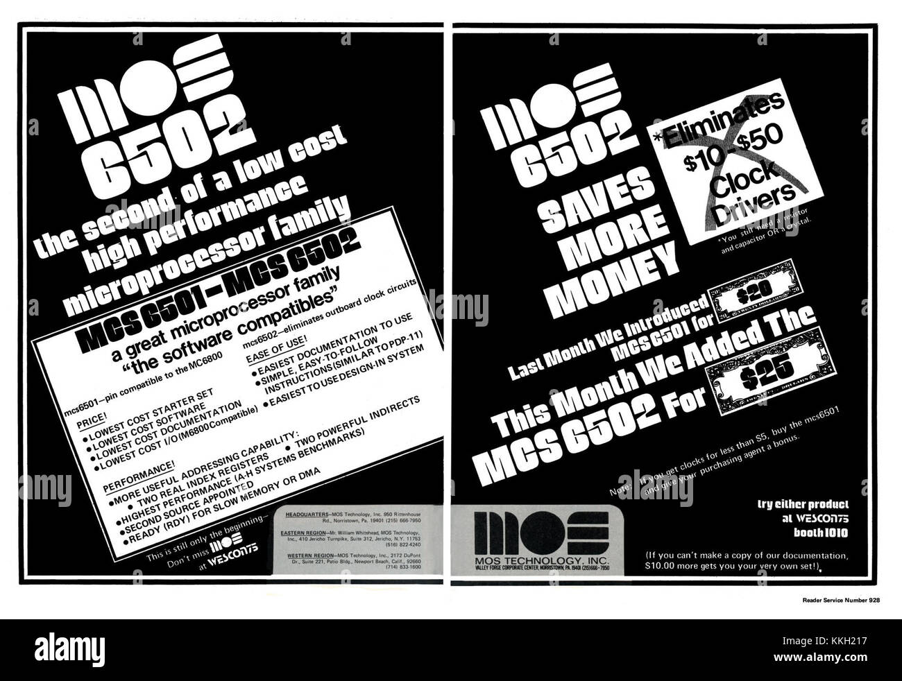 Mos 6502 hi-res stock photography and images - Alamy