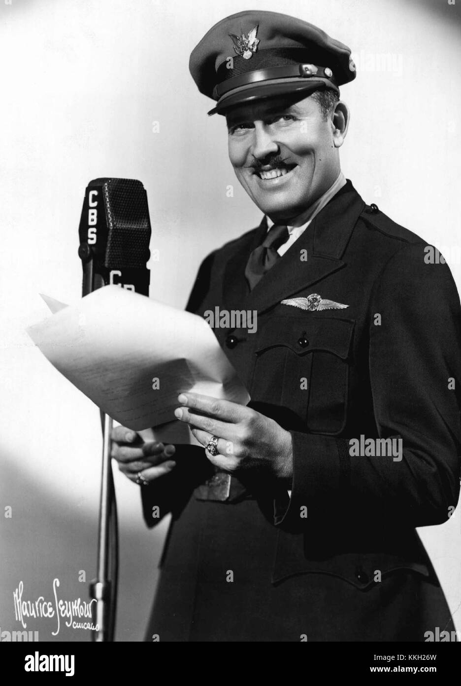 Colonel Roscoe Turner, an American aviator, is associated with the Sky ...