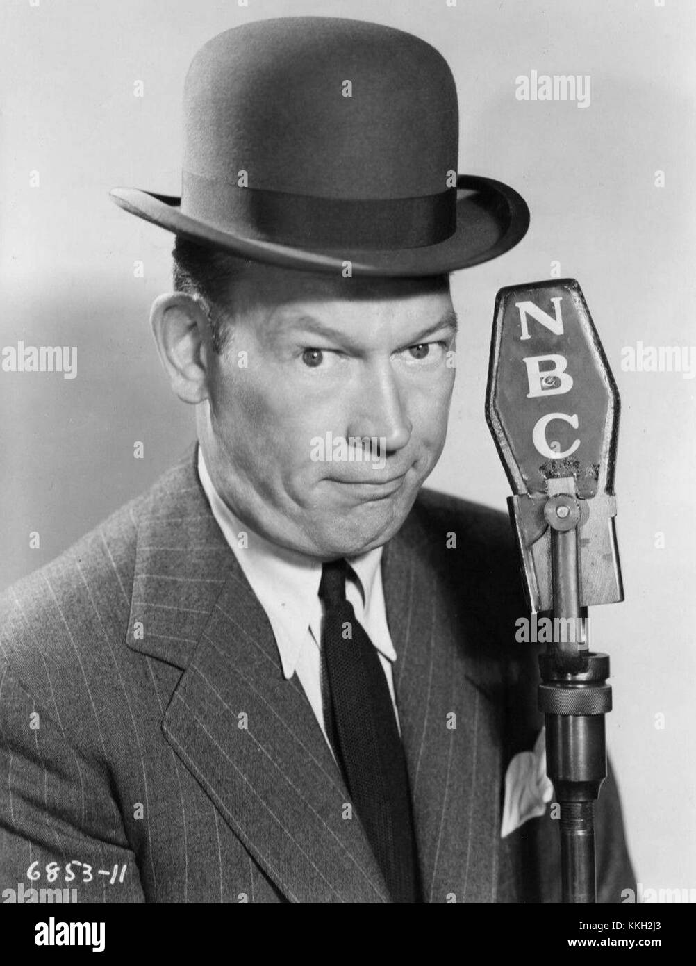 Photograph of Fred Allen (1906–1956), a prominent American comedian and ...