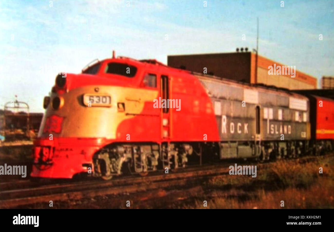 The Rock Island 630, manufactured in 1972, is a historic locomotive ...