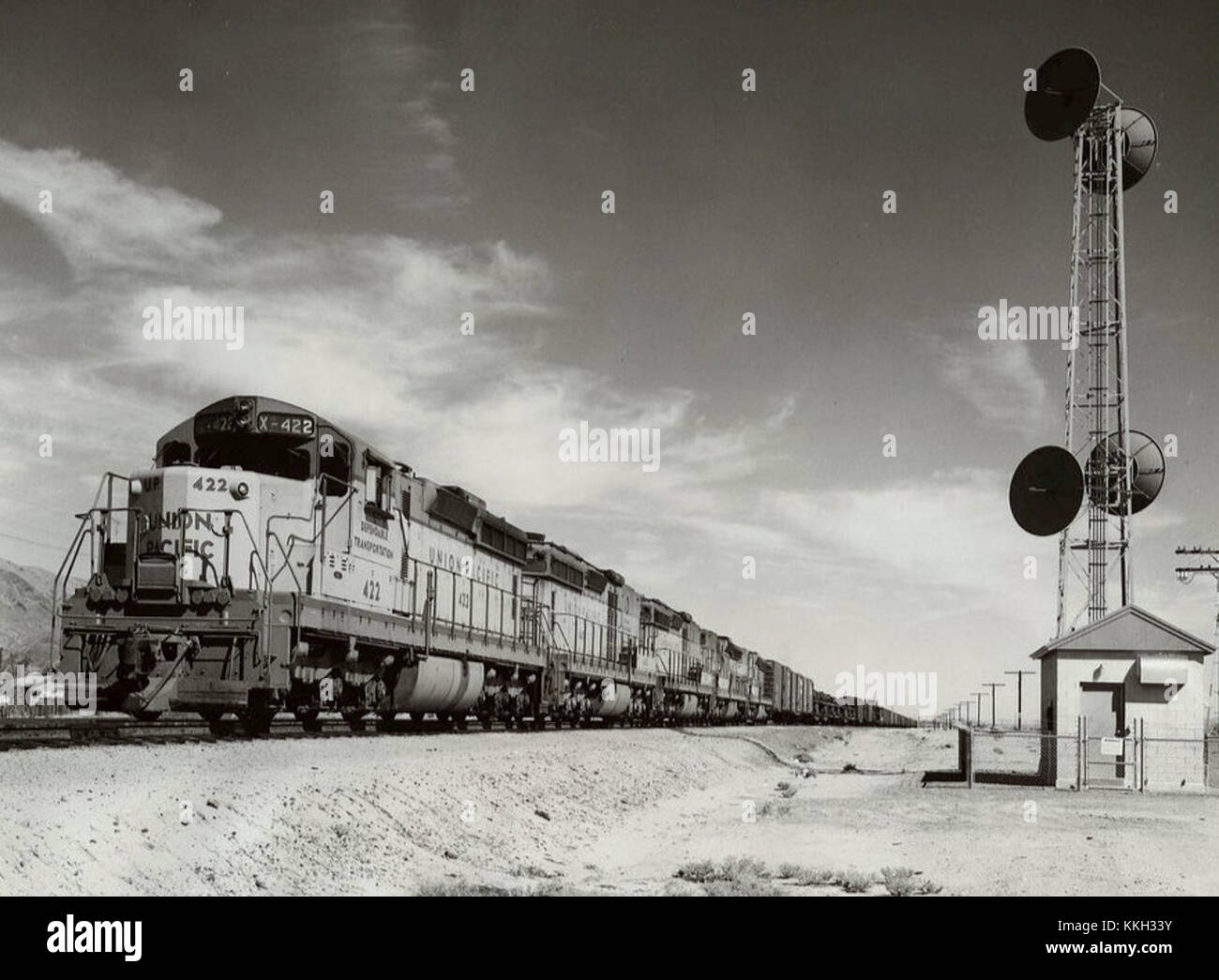 In 1969, Union Pacific implemented microwave tracking technology for ...