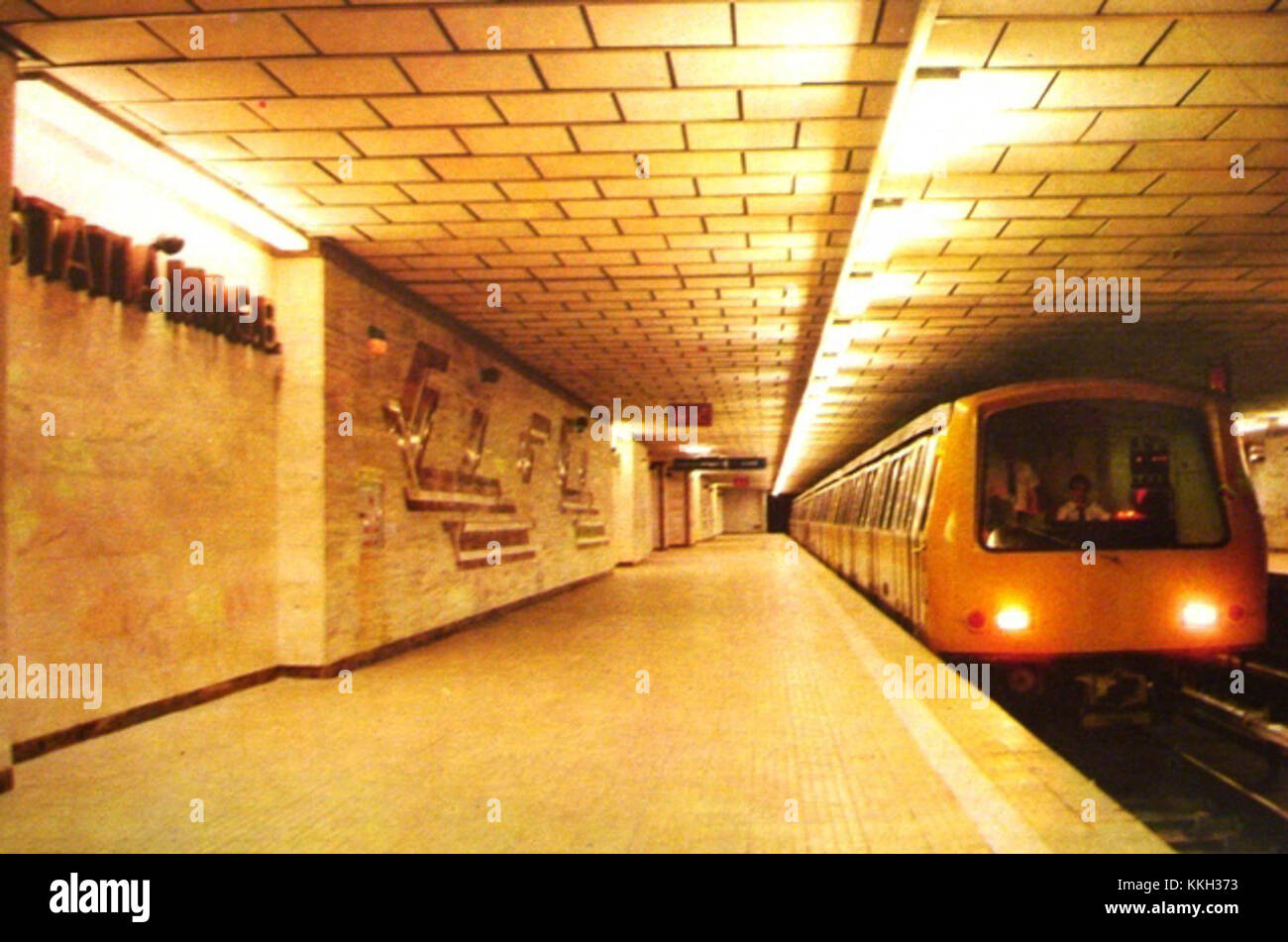 Bucharest underground metro in romania hi-res stock photography and ...