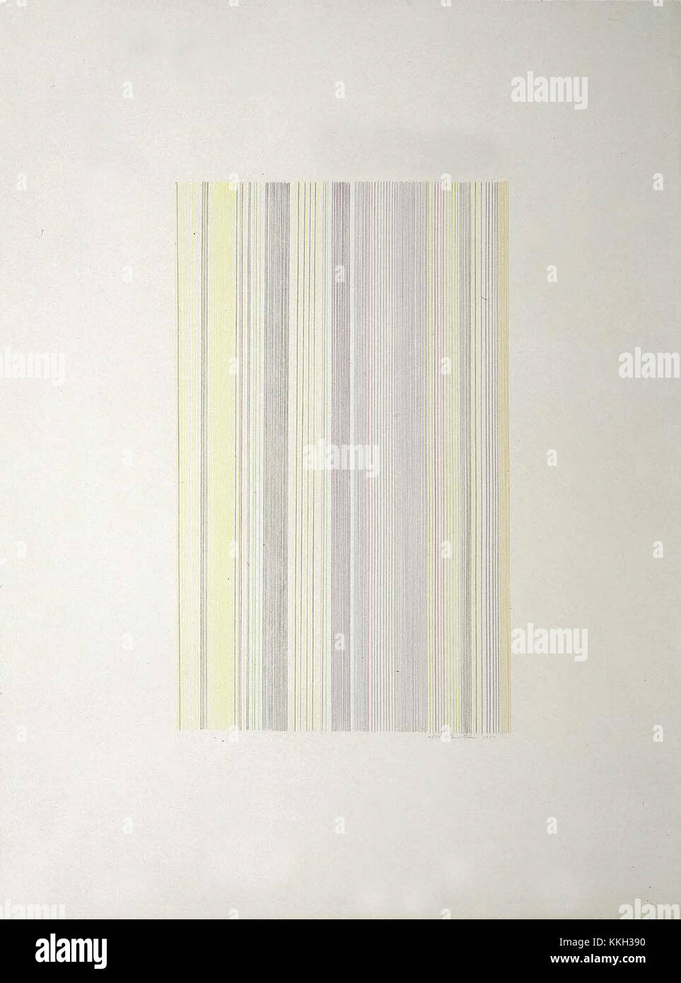 'Checkmate' is an artwork by Gene Davis, known for his abstract style ...