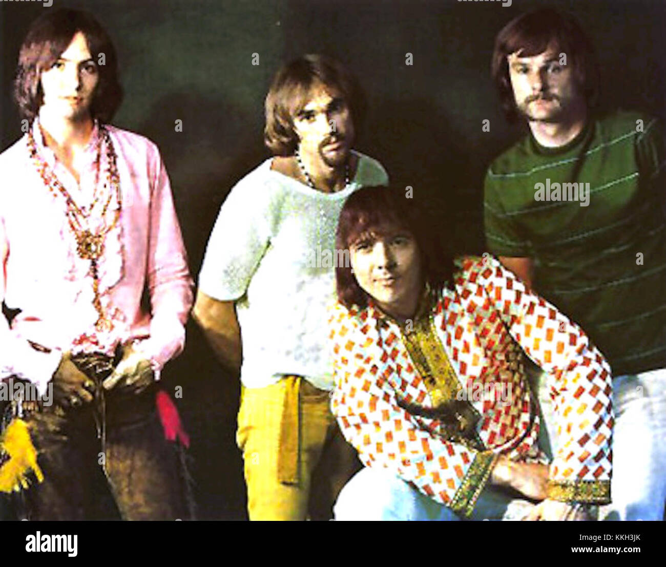 A color photograph of the legendary rock band Iron Butterfly taken in ...