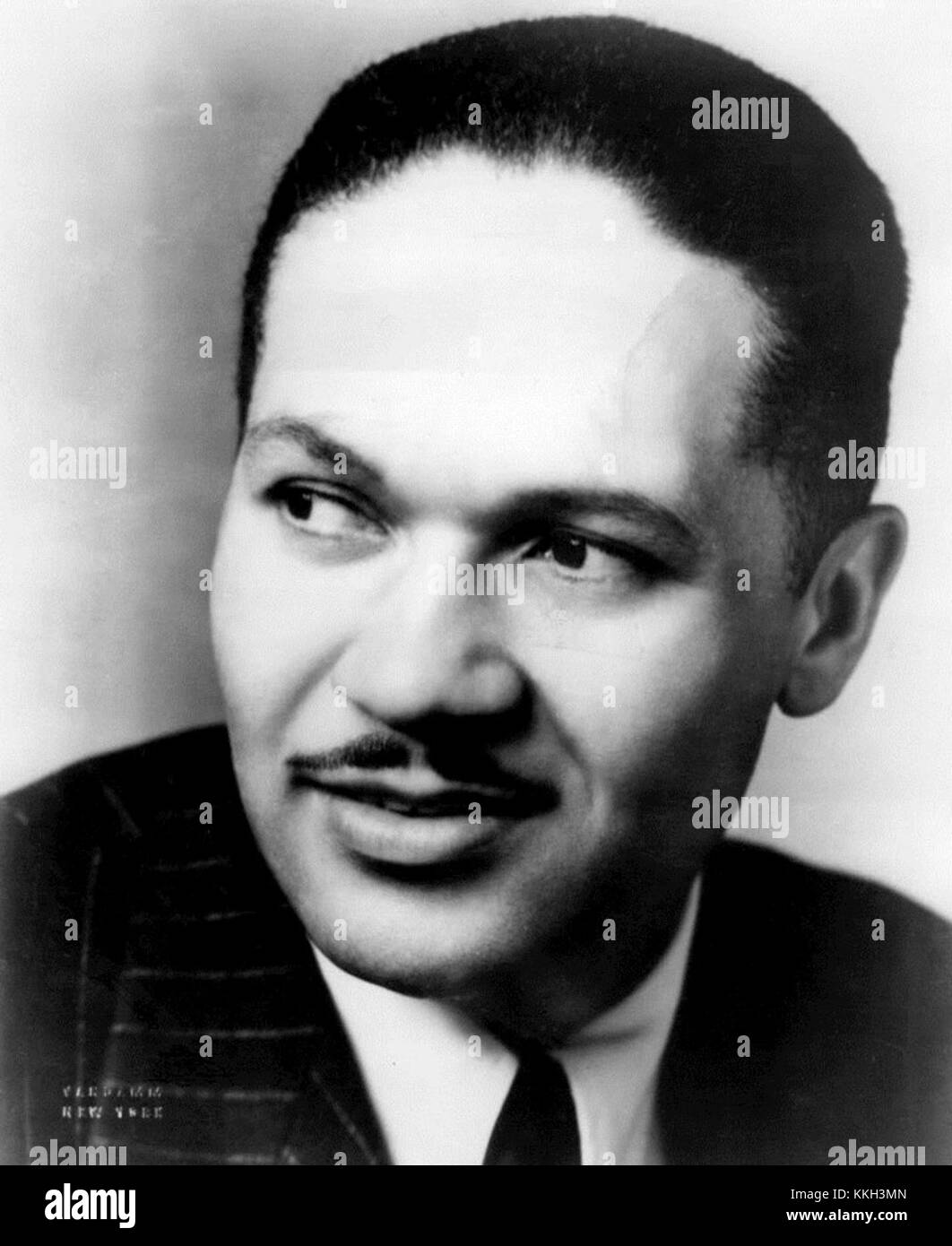 This 1954 photograph captures Todd Duncan, a renowned American singer ...