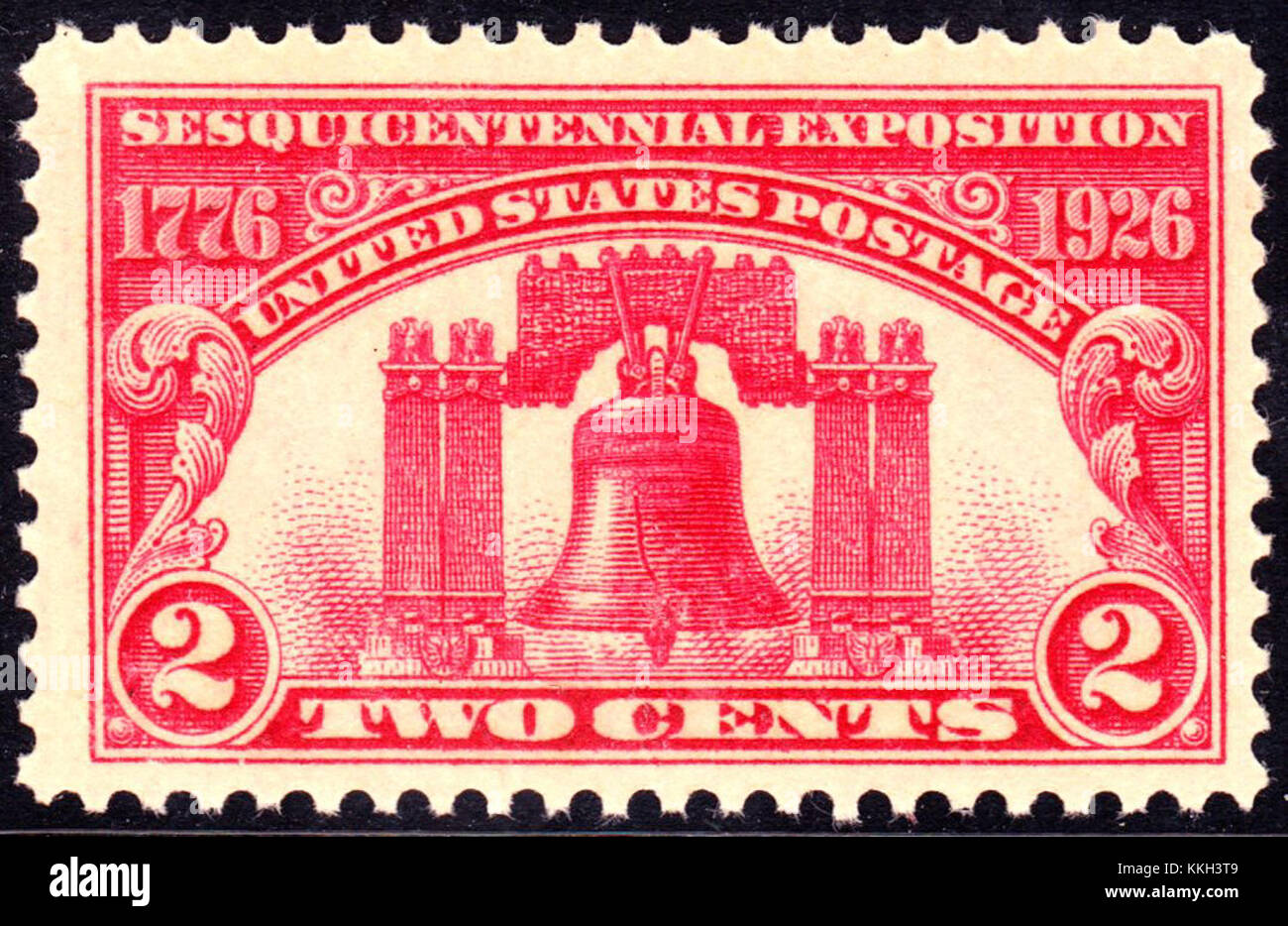 Liberty Bell 150th Anniversary 1926 Issue-2c Stock Photo - Alamy