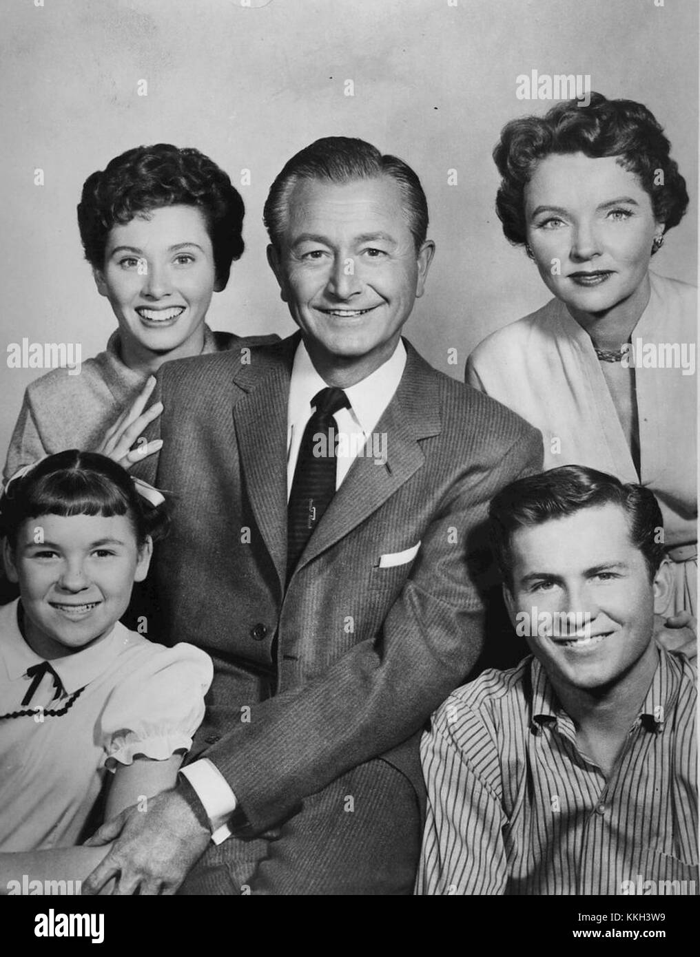 The 1962 cast photo of the popular American television show 'Father ...