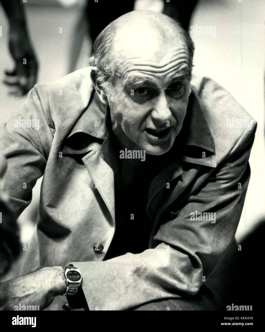 A photograph of Jack Ramsay, known for his contributions to the field ...