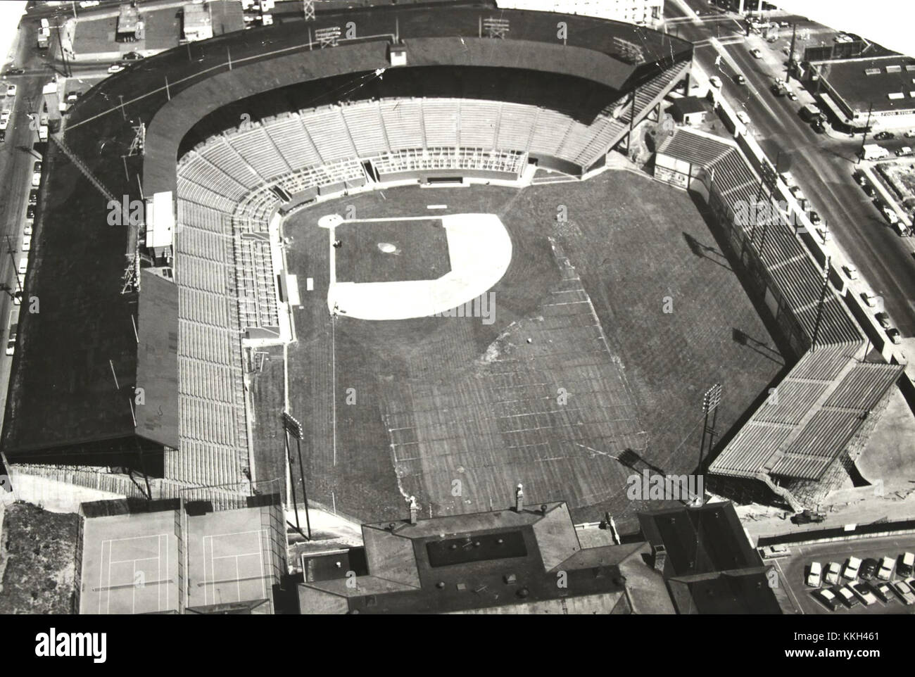 Multnomah Stadium in 1956, located in Portland, Oregon, was a ...