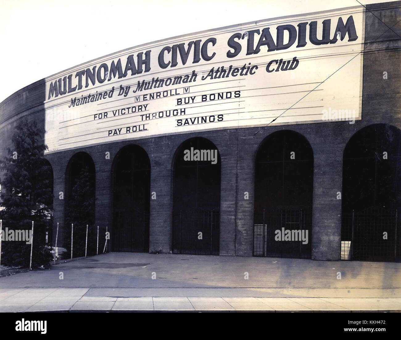 Multnomah Stadium, 1940s Stock Photo - Alamy