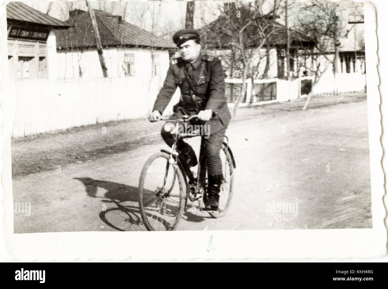 This photograph features Ion LupaÈ™teanu wearing a police lieutenant ...
