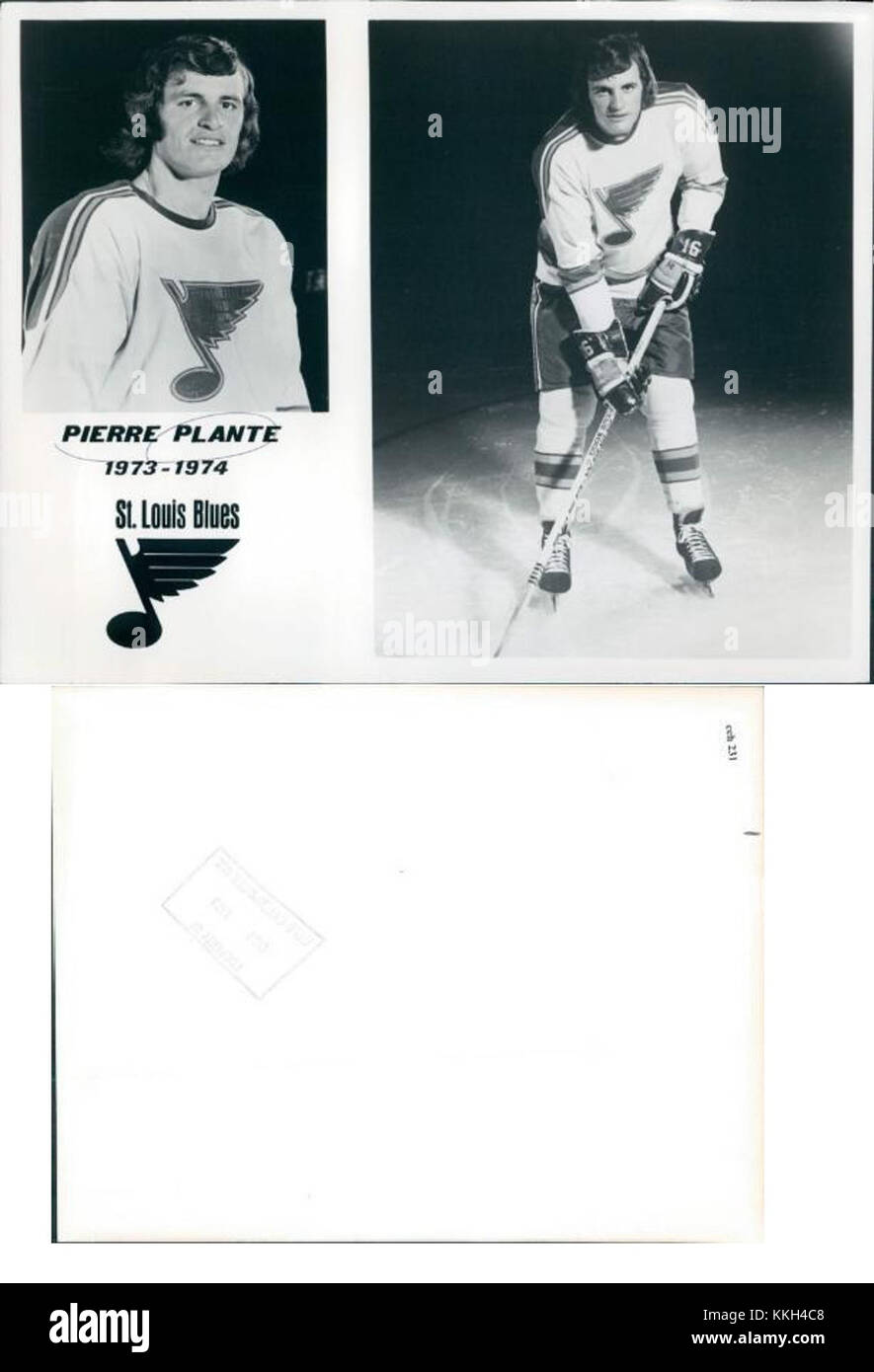 Pierre Plante 1973 Stock Photo - Alamy