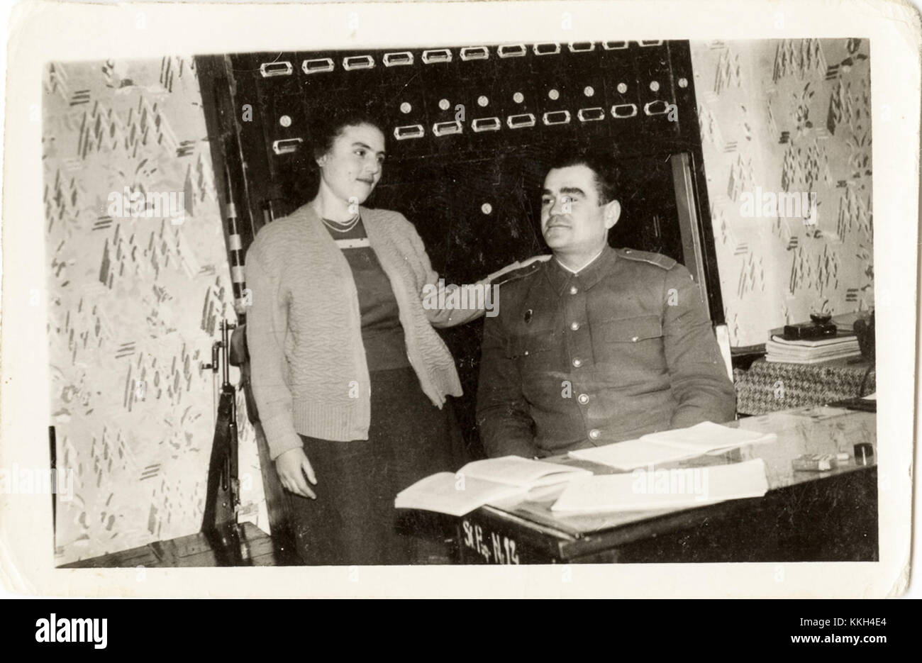 A portrait of Ion and Ecaterina LupaÈ™teanu from the personal ...