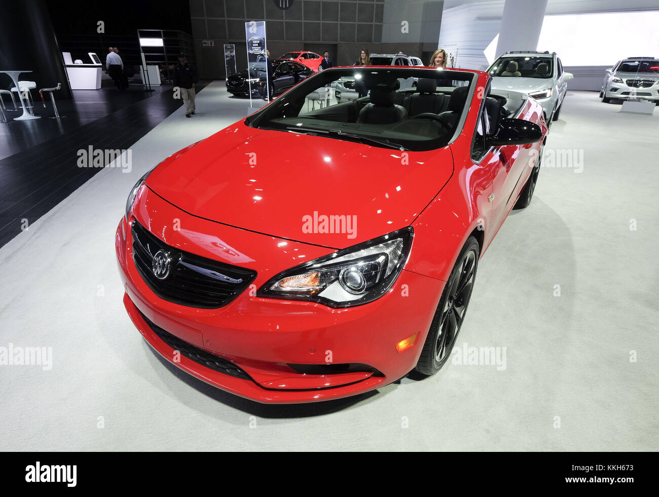 Los Angeles, California, USA. 30th Nov, 2017. The new Buick Cascada is ...