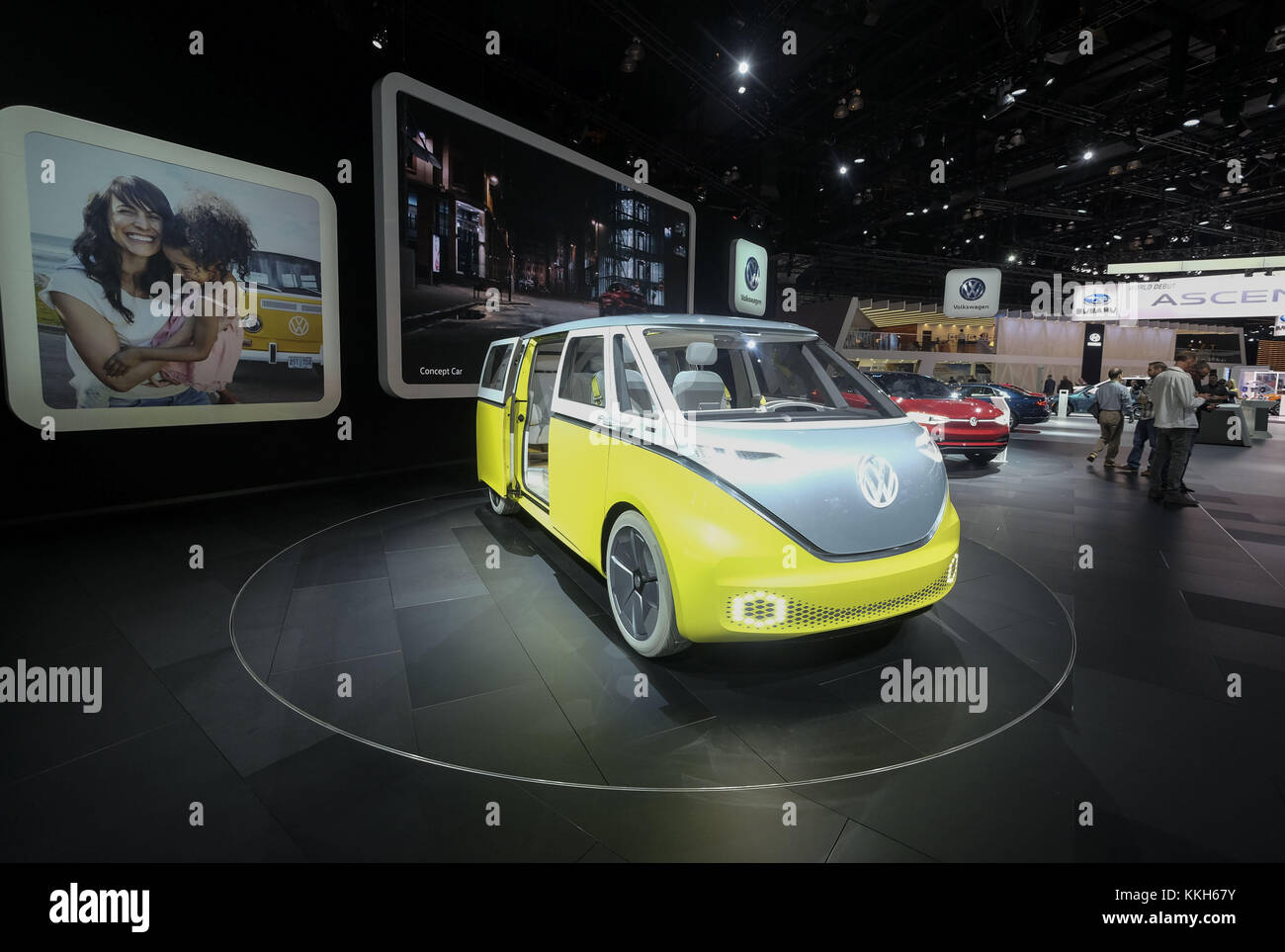 Los Angeles, California, USA. 30th Nov, 2017. The Volkswagen concept ...