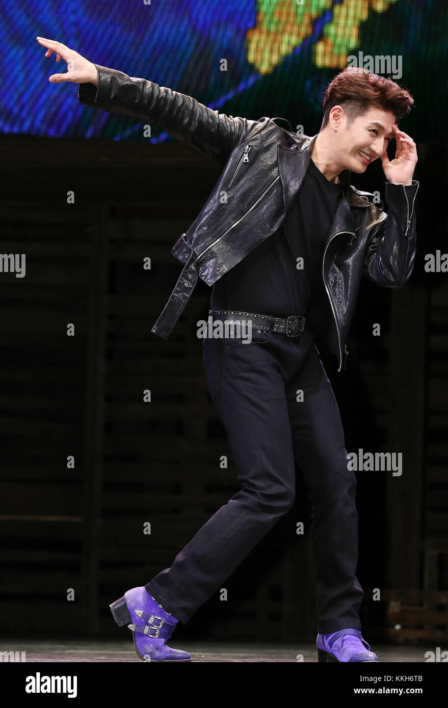 01st Dec, 2017. S. Korean singer Sohn Ho-young South Korean singer Sohn ...