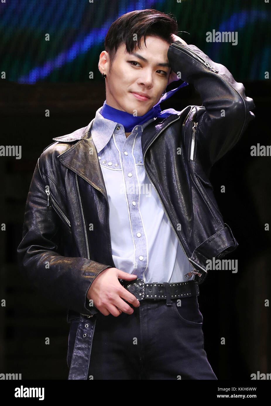 01st Dec, 2017. S. Korean singer Whee Sung South Korean singer Whee ...