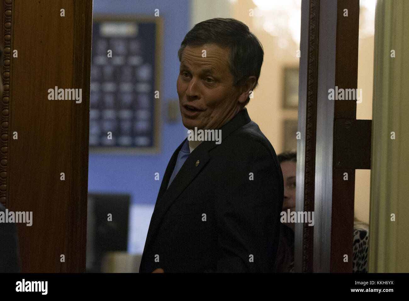 United states senator steve daines republican of montana hi-res stock ...
