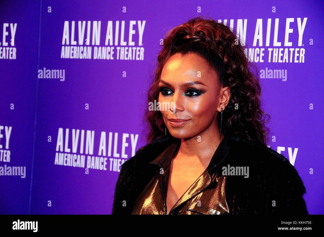 New York, NY, USA. 29th Nov, 2017. Janet Mock attends Alvin Ailey ...
