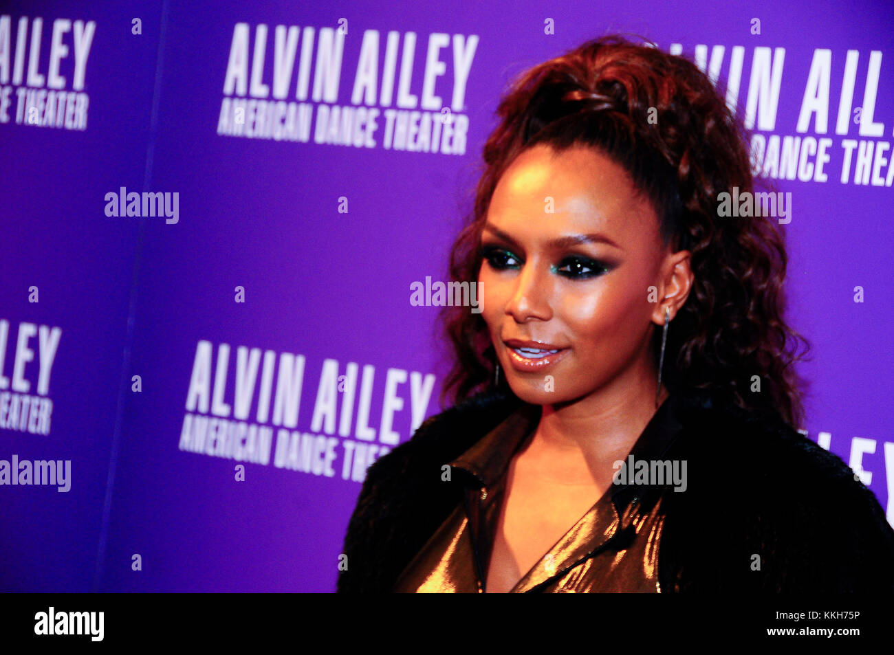 New York, NY, USA. 29th Nov, 2017. Janet Mock attends Alvin Ailey ...