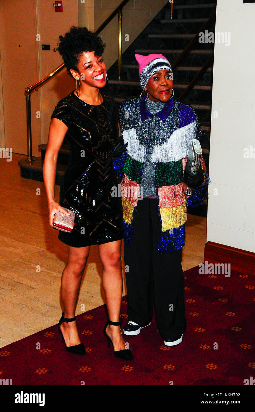 New York, NY, USA. 29th Nov, 2017. Cicely Tyson and Renee Henry attend ...