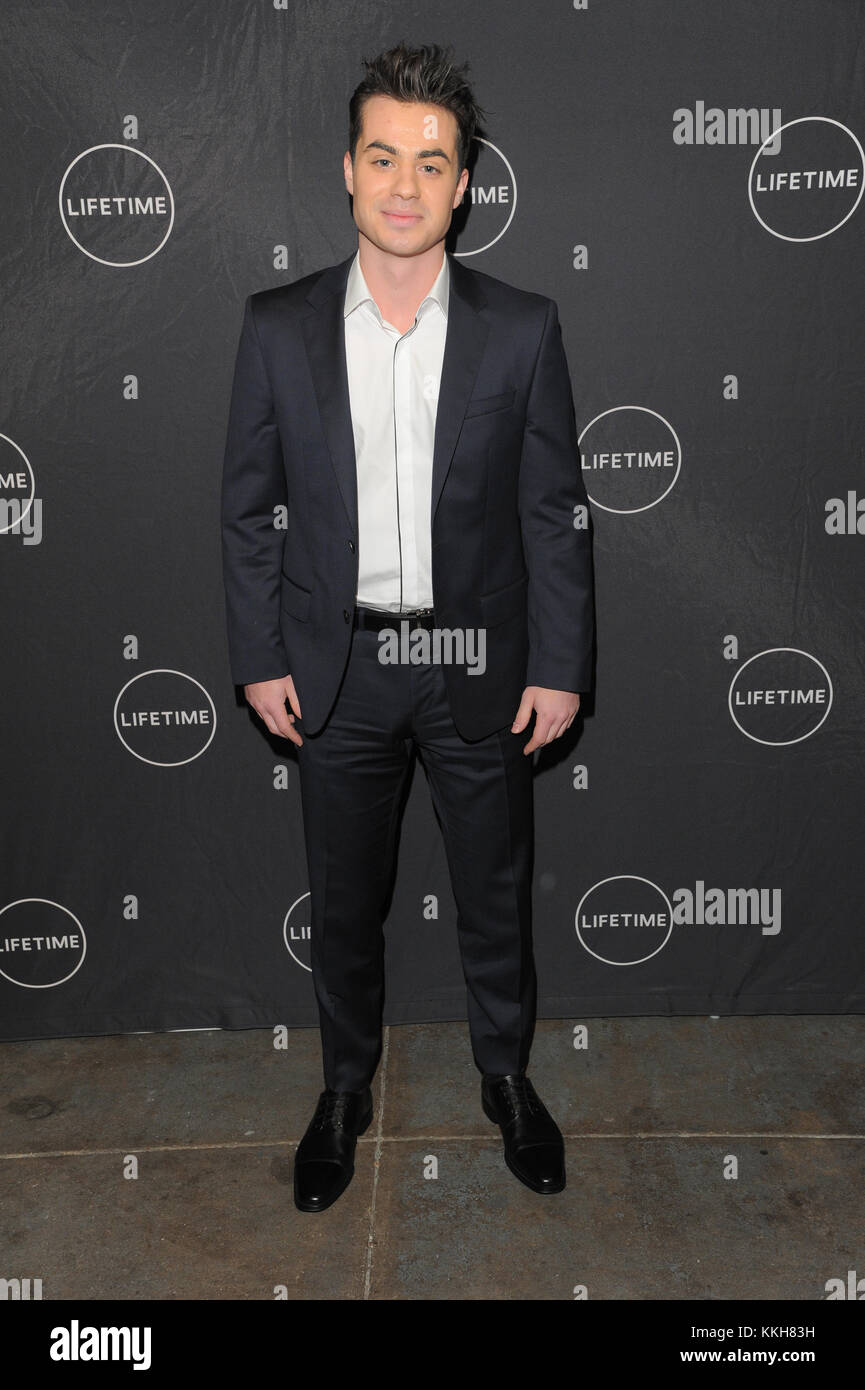 New York, USA. 30th Nov, 2017. Actor Matteo Stefan attends the Lifetime ...