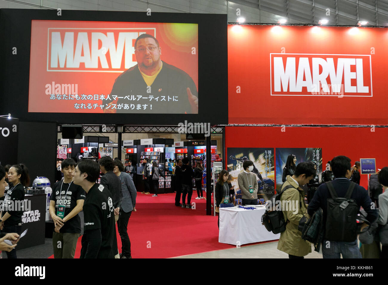 A TV screen shows a video message from C.B. Cebulski, writer and editor ...