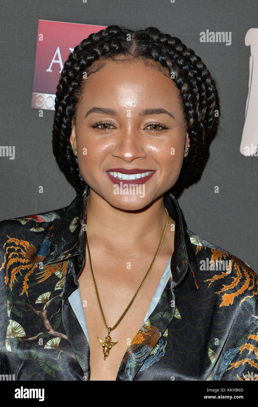 Los Angeles, Ca, USA. 30th Nov, 2017. Rhyon Brown at the 30th ...