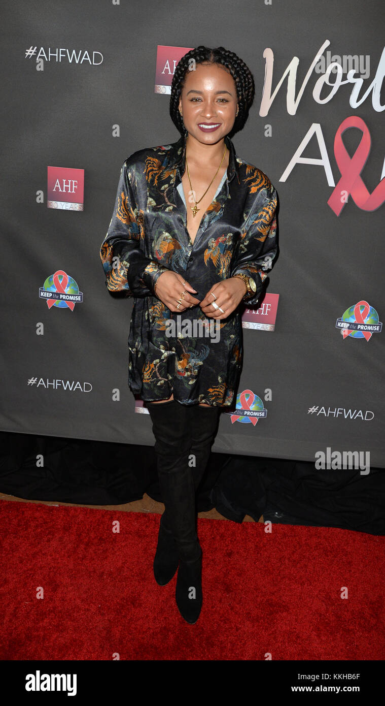 Los Angeles, Ca, USA. 30th Nov, 2017. Rhyon Brown at the 30th ...