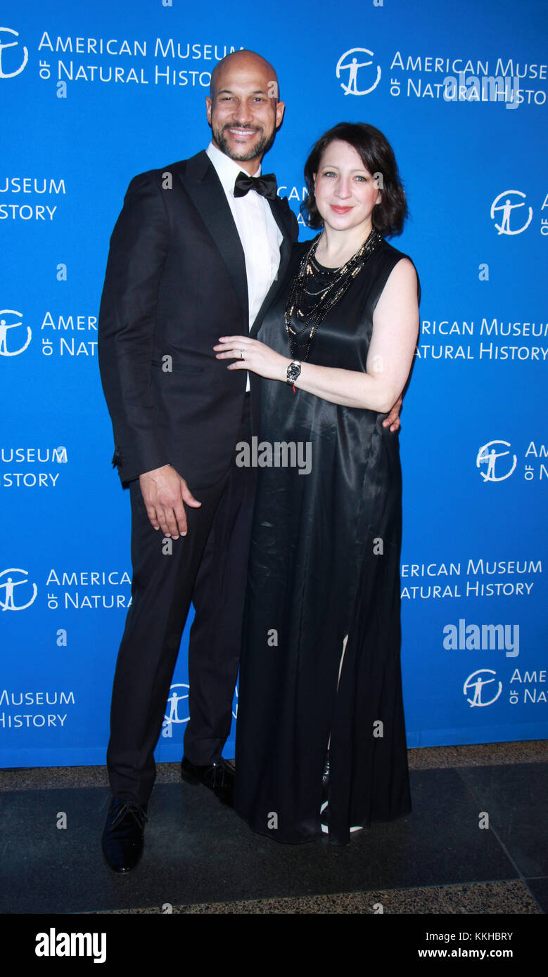 New York, NY, USA. 30th Nov, 2017. Keegan Michael Key, Elisa Key attend ...