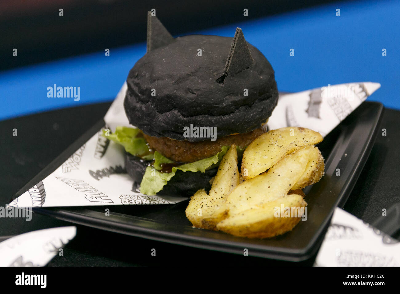 Batman burger hi-res stock photography and images - Alamy