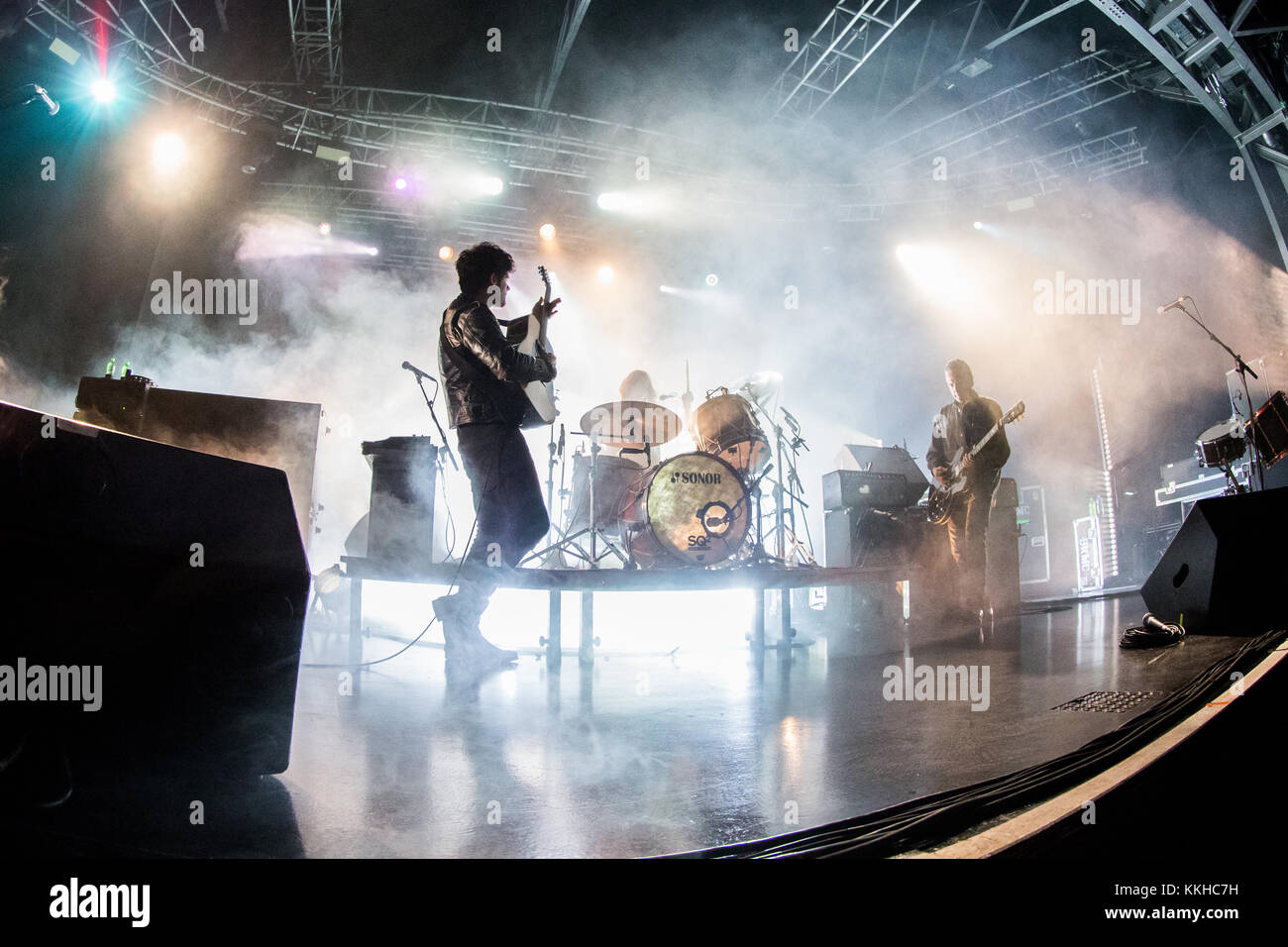 Milan, Italy. 30th Nov, 2017. The American band BLACK REBEL MOTORCYCLE ...