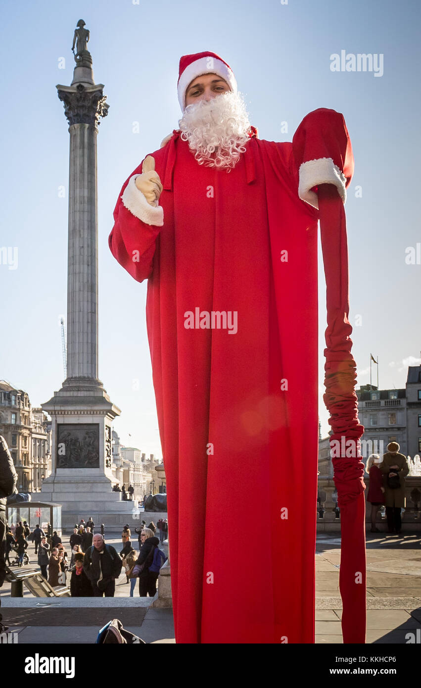 Floating santa performer hi-res stock photography and images - Alamy