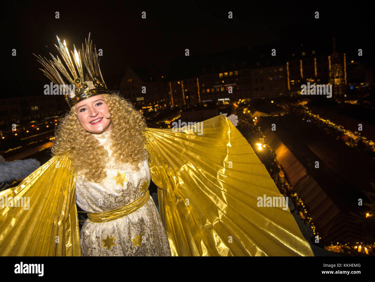Nuremberg christmas market christkind hi-res stock photography and ...